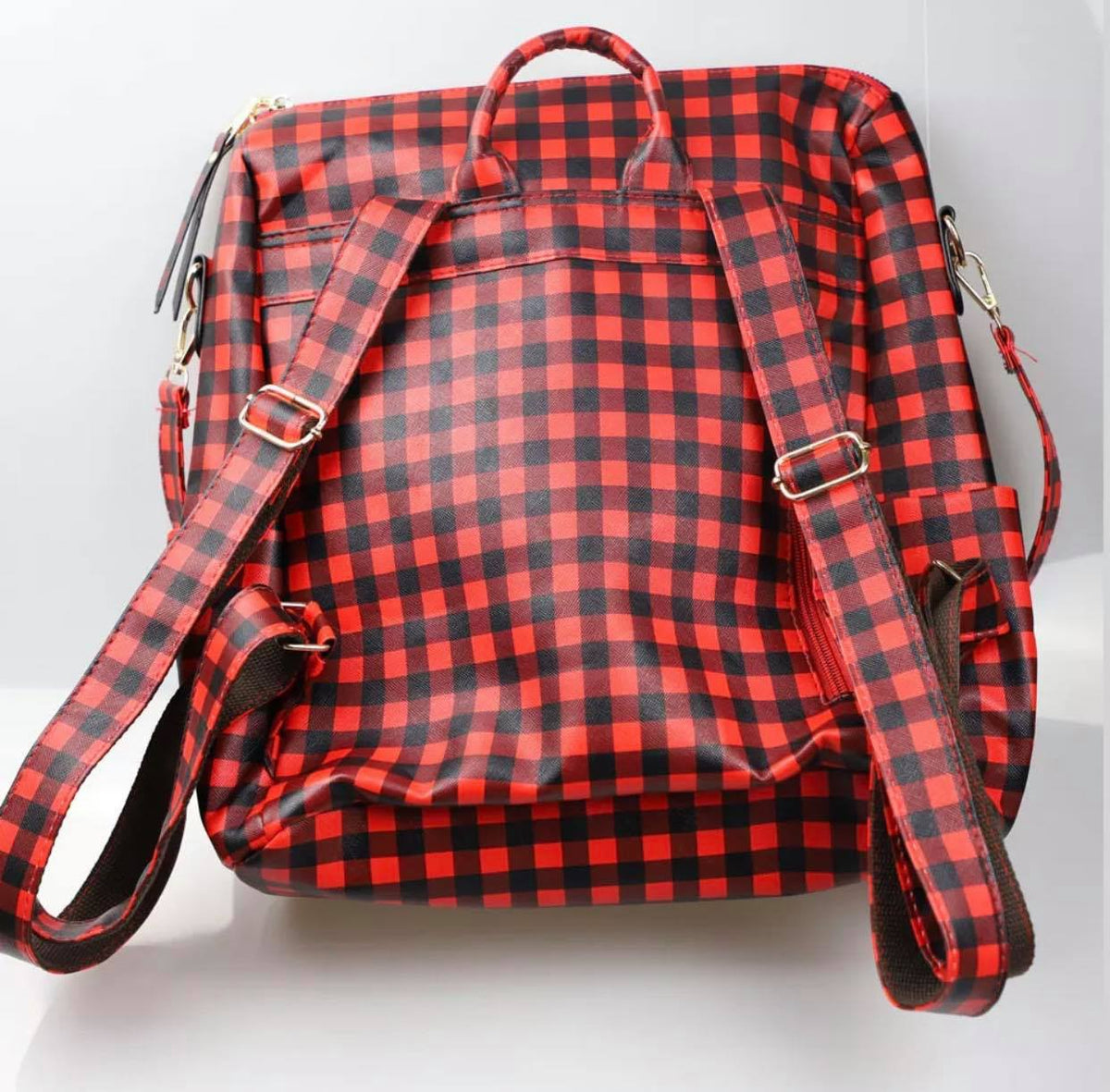 Buffalo Plaid Backpack – Worn & Refined